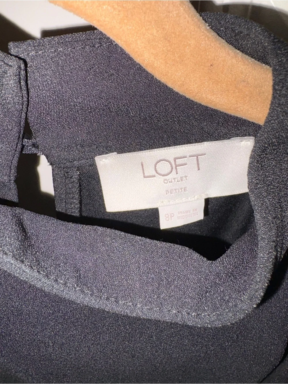 LOFT | Pants & Jumpsuits | Loft Black Sleeveless Maxi Dress With High ...